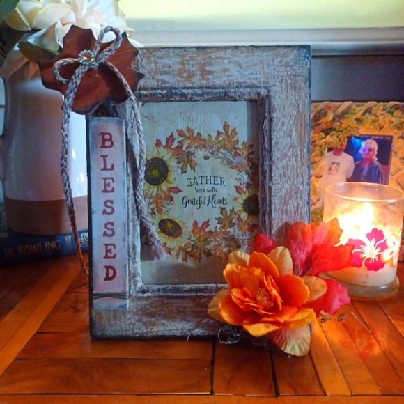 Accents | Hand Painted Fall Picture Frame | Poshmark